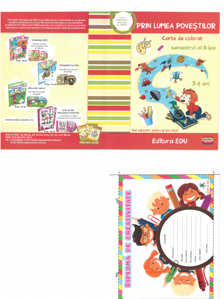 Carte Colorat 3 4 | PDF