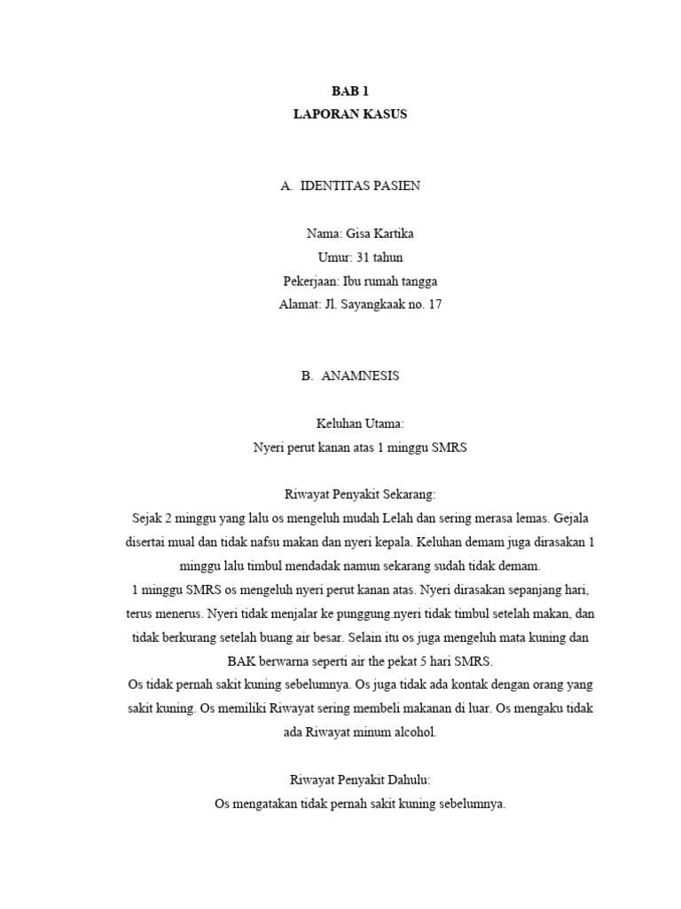 Lapkas Hepatitis | PDF