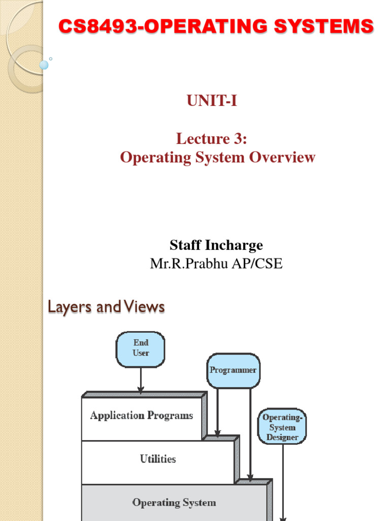 Lecture 3 | PDF | Operating System | Kernel (Operating System) Lecture 3 | PDF | Operating System | Kernel (Operating System)