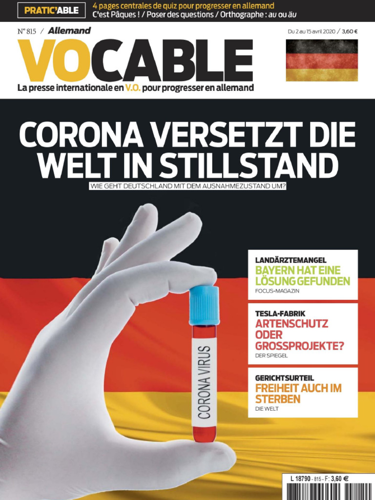 Vocable Allemand 815 | PDF