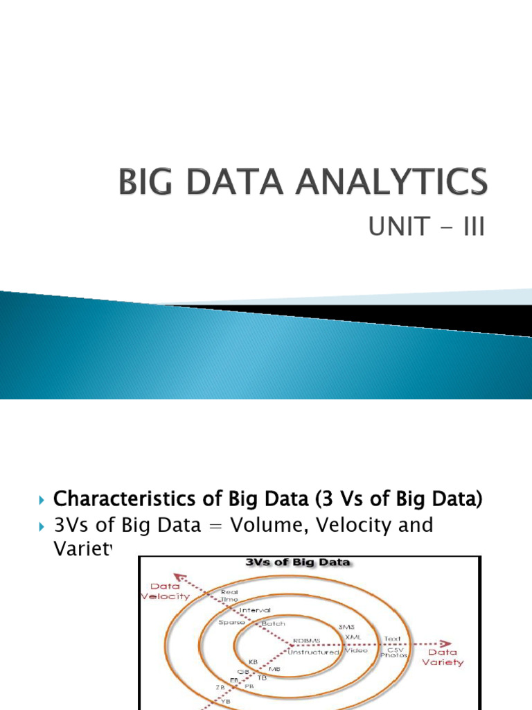 Big Data Analytics | PDF | Apache Hadoop | Data Management