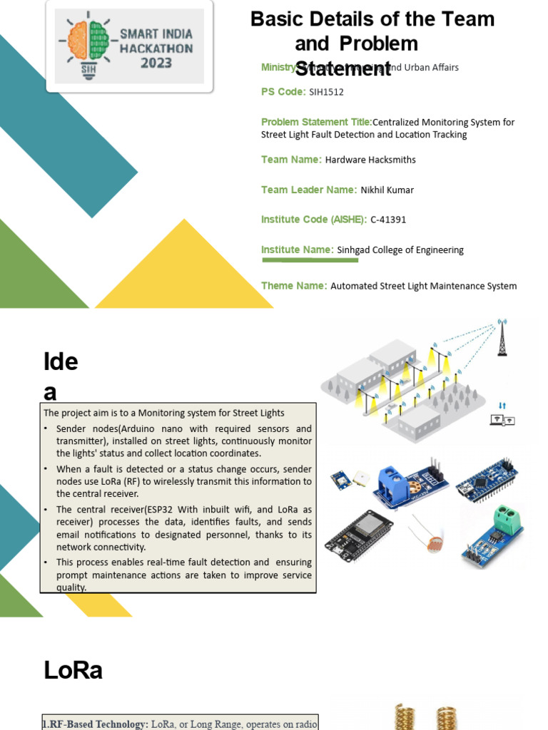 Final SIH | PDF | Internet Of Things | Service Industries