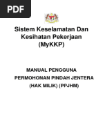 Modul Pendaftaran Osh Coordinator Di Mykkp | PDF