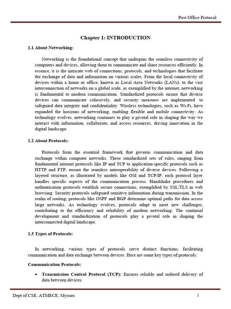 Networking PDF | PDF | Computer Network | Internet Protocol Suite