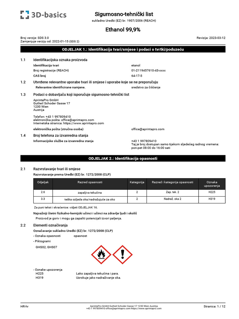 STL-Ethanol 99 9 - HR-HR | PDF