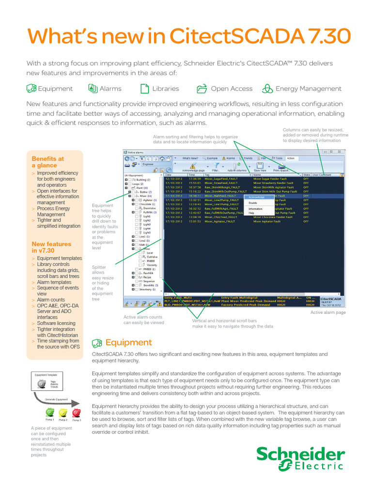 CitectSCADA V7.30 Whats New | PDF | Databases | World Wide Web