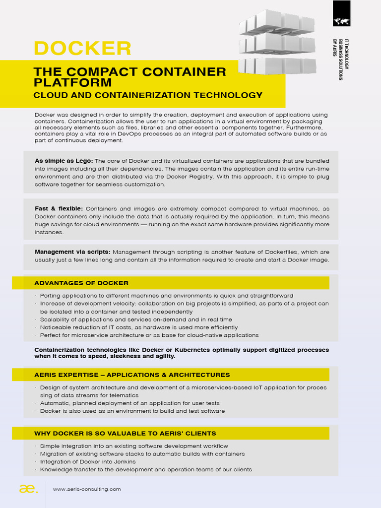 Docker | PDF | Cloud Computing | Application Software