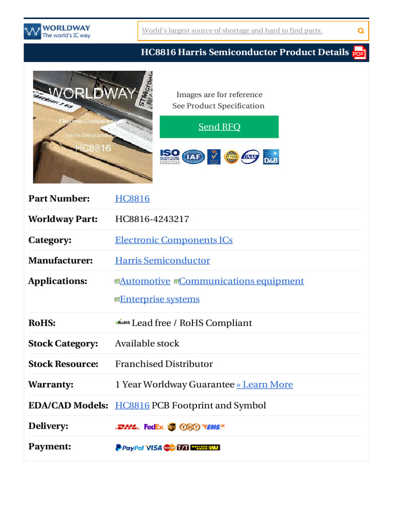 HC 8816 | PDF