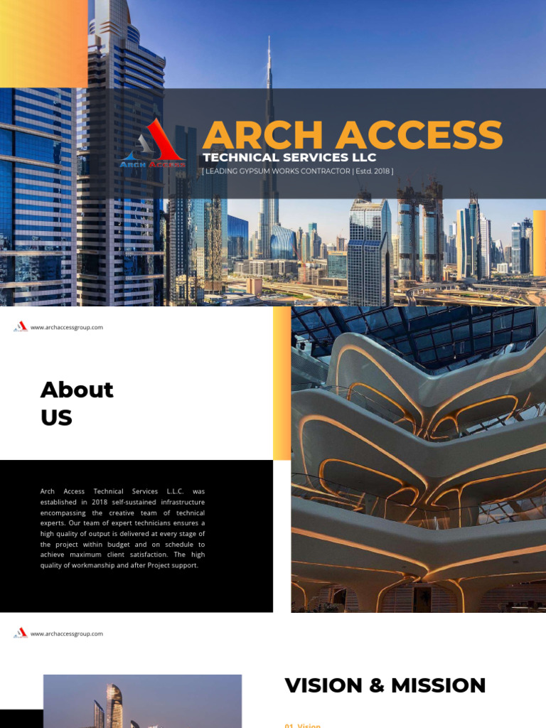 Company Profile-Arch Access 2024 | PDF | Dubai | Buildings And Structures