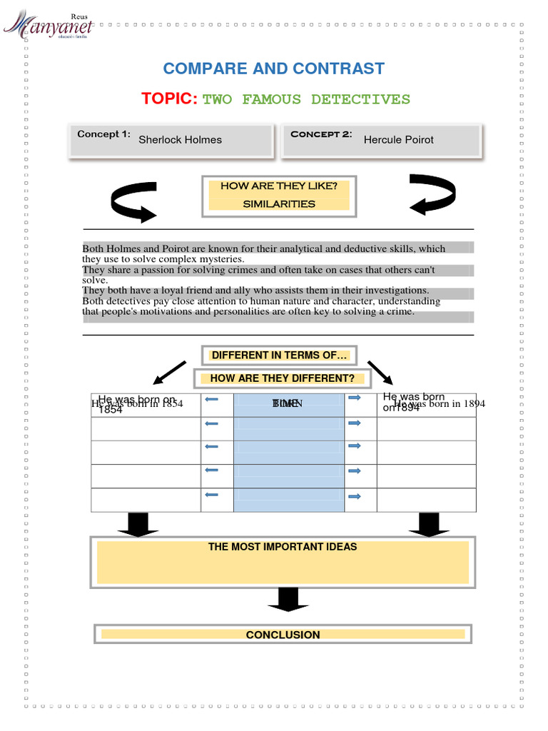 Compare and Contrast | PDF