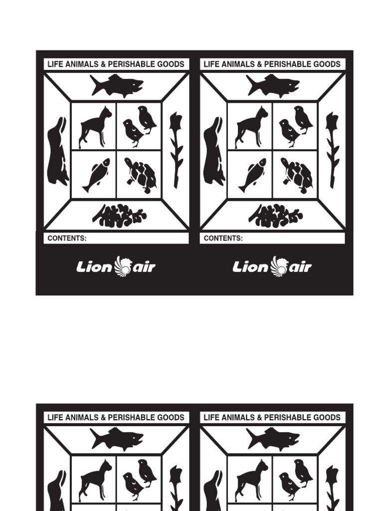 LIFE Animals Label | PDF