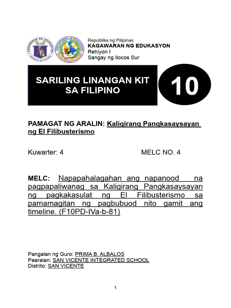 Melc 4 | PDF