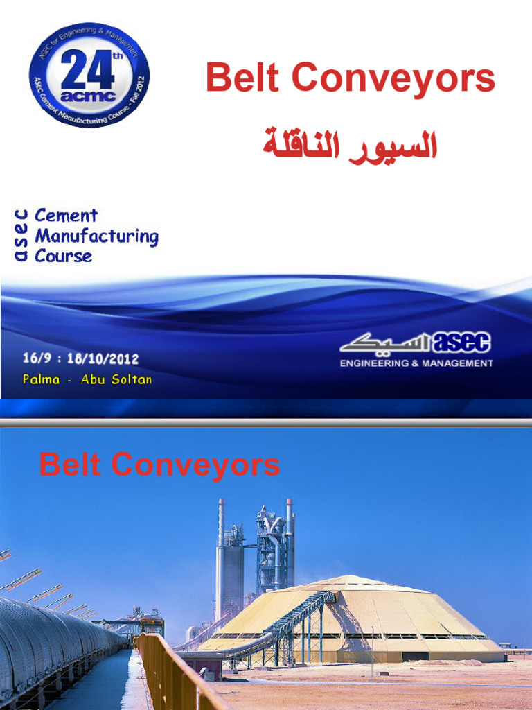 Belt Conveyors | PDF | Belt (Mechanical) | Applied And Interdisciplinary Physics