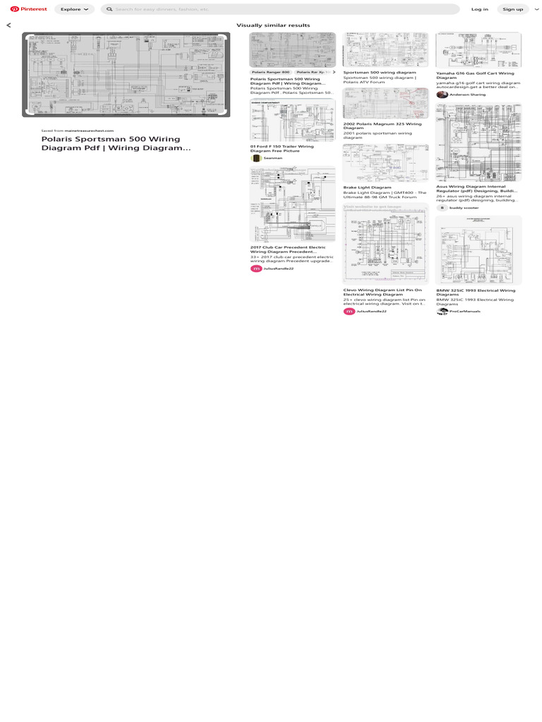 Polaris Sportsman 500 Wiring Diagrams | PDF | Automotive Technologies ...