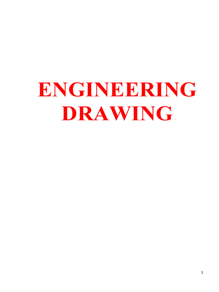 Engineering Drawing | PDF | Circle | Tangent