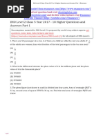2nd Level Imo 5th Class | PDF