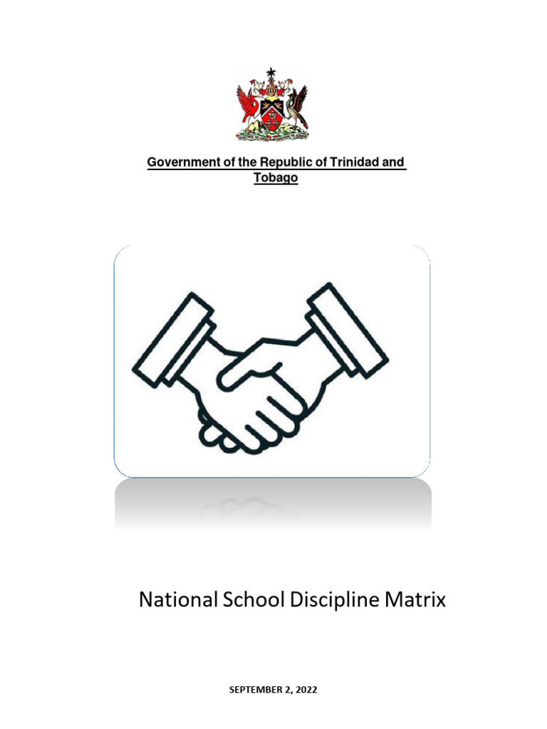 School Discipline Matrix Approved | PDF | Psychological Concepts