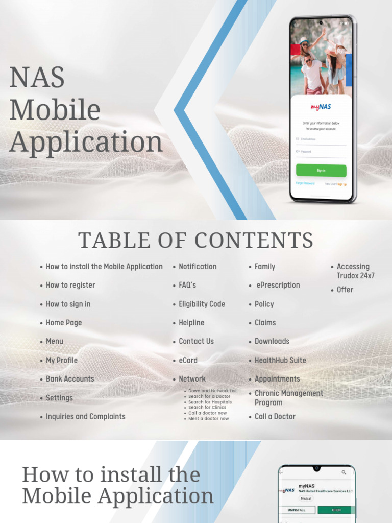 Guide_NAS Mobile Application | PDF | Mobile App | Software
