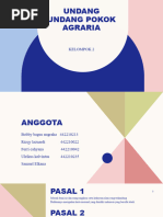UUPA Pasal 1-15 Bunyi Dan Penjelasan | PDF