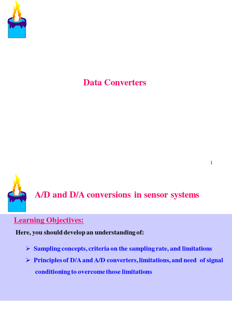 Data Converters | PDF | Analog To Digital Converter | Sampling (Signal ...