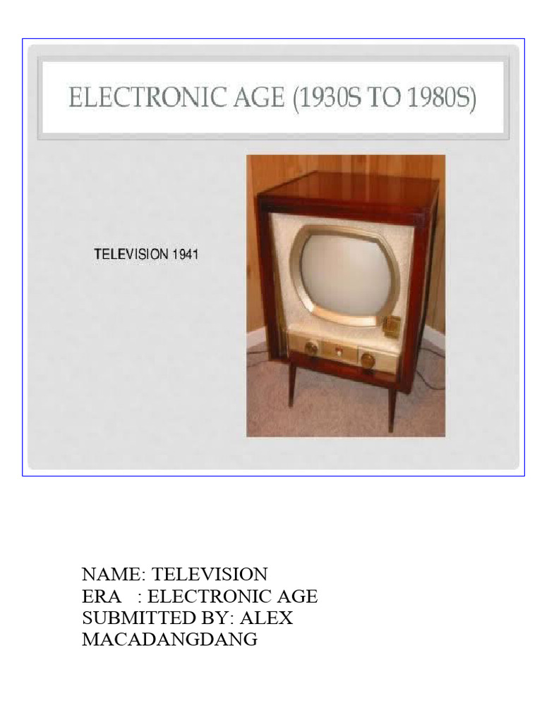 Television | PDF | Television | Broadcasting