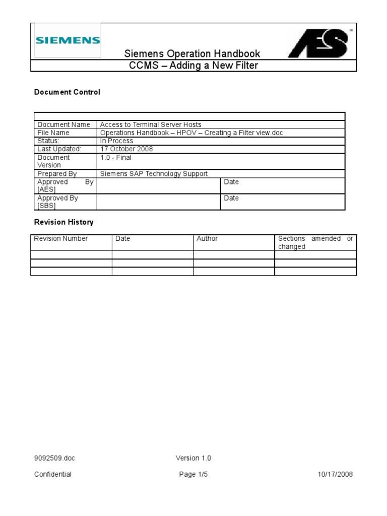 CCMS New Filter Setup Guide | PDF | Information Technology | Digital ...