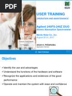 Agilent AA 240:280 Data Sheet | PDF | Atomic Absorption Spectroscopy | Spectrometer