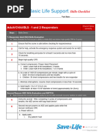 Code Blue Simulation Guide | PDF | Cardiopulmonary Resuscitation | Therapy