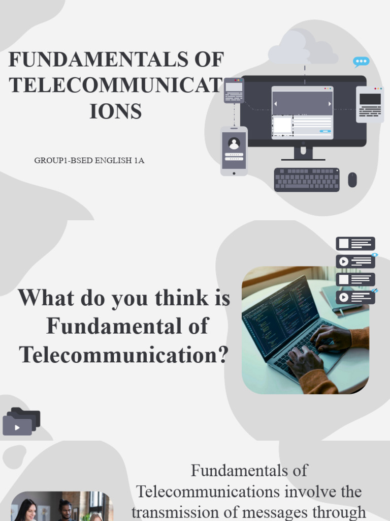 TELECOMMUNICATION | PDF | Telecommunications | Broadband