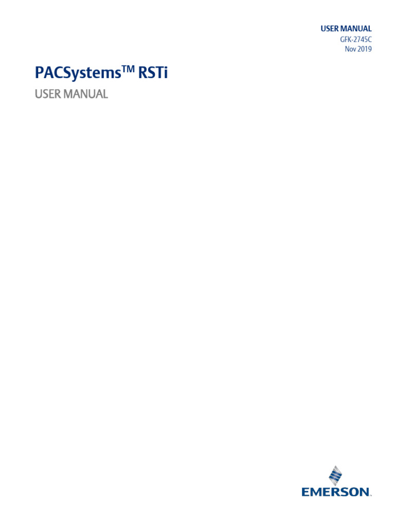 GFK-2745C | PDF | Interface (Computing) | Input/Output