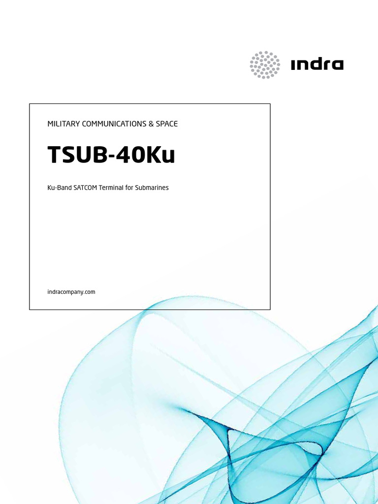 Indra Tsub-40ku en Baja | PDF | Communications Satellite | Antenna (Radio)
