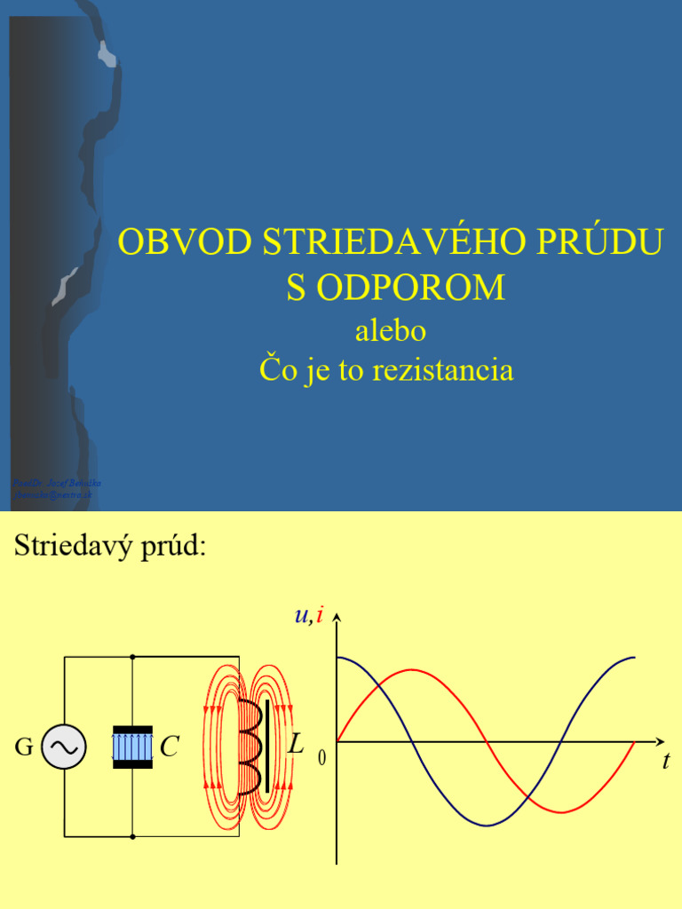 01-Obvod Striedaveho Prudu S Odporom | PDF