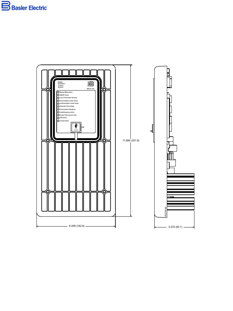 DECS 150 Dimensions | PDF