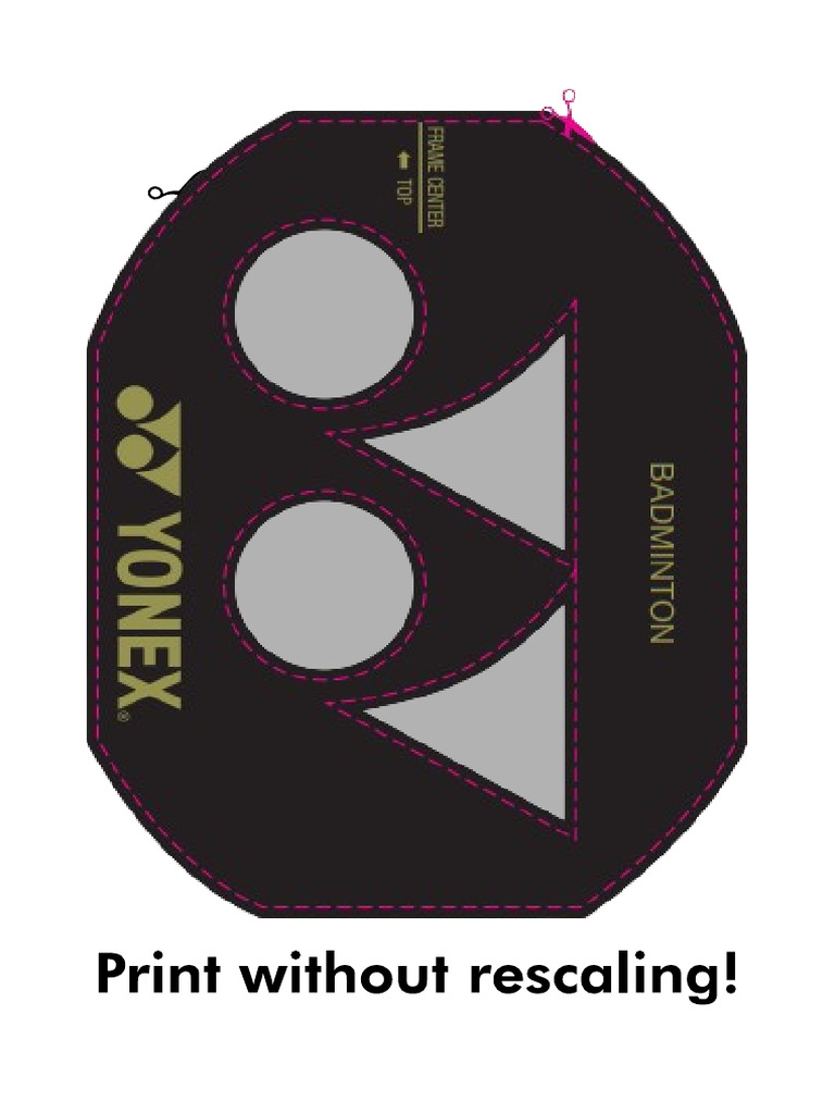 Yonex Stencil | PDF