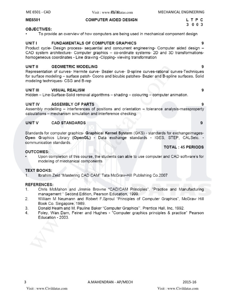 CAD Fundamentals for Mechanical Engineers | PDF | Coordinate System ...