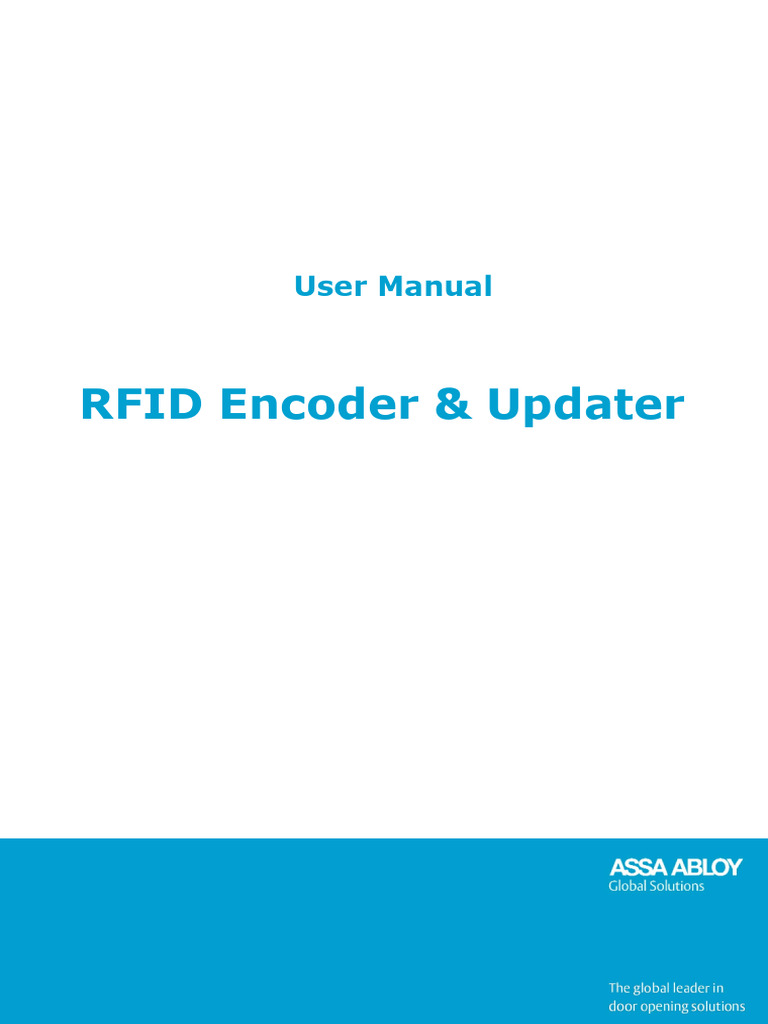 66 1001 001-8 User Manual RFID Encoder and Updater | PDF | Ip Address ...