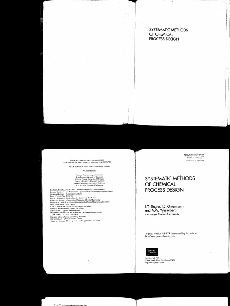 Systematic Methods For Chemical Process Engineer | PDF