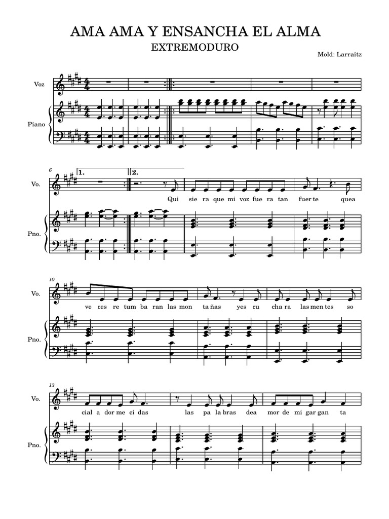 Ama Ama y Ensancha El Alma | PDF