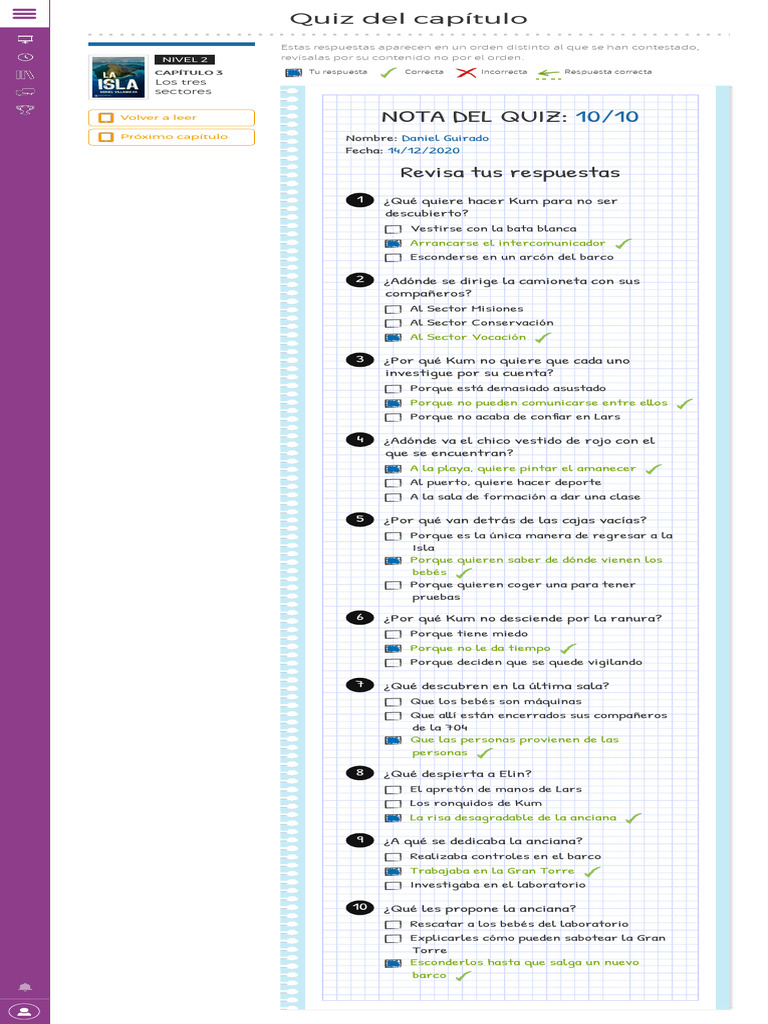 Quiz Del Capítulo 2 | PDF
