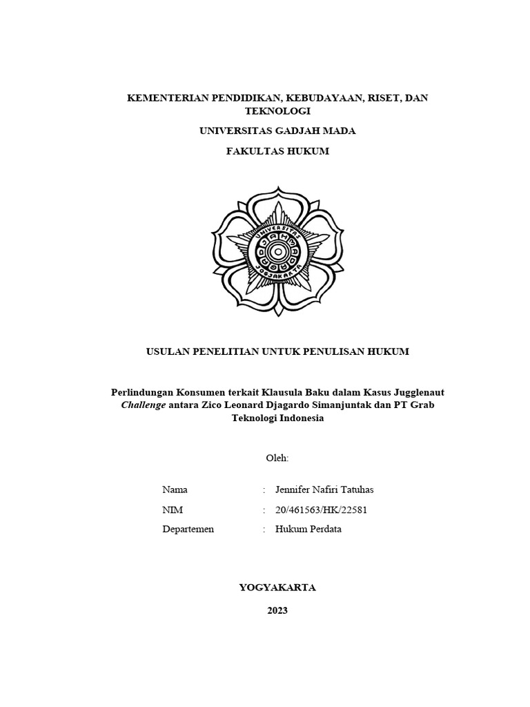 Revisi Sempro Fix BGT | PDF