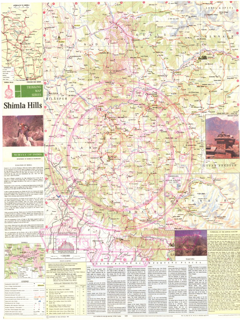 TREKKING MAP SERIES_SHIMLA HILLS_WMRK | PDF