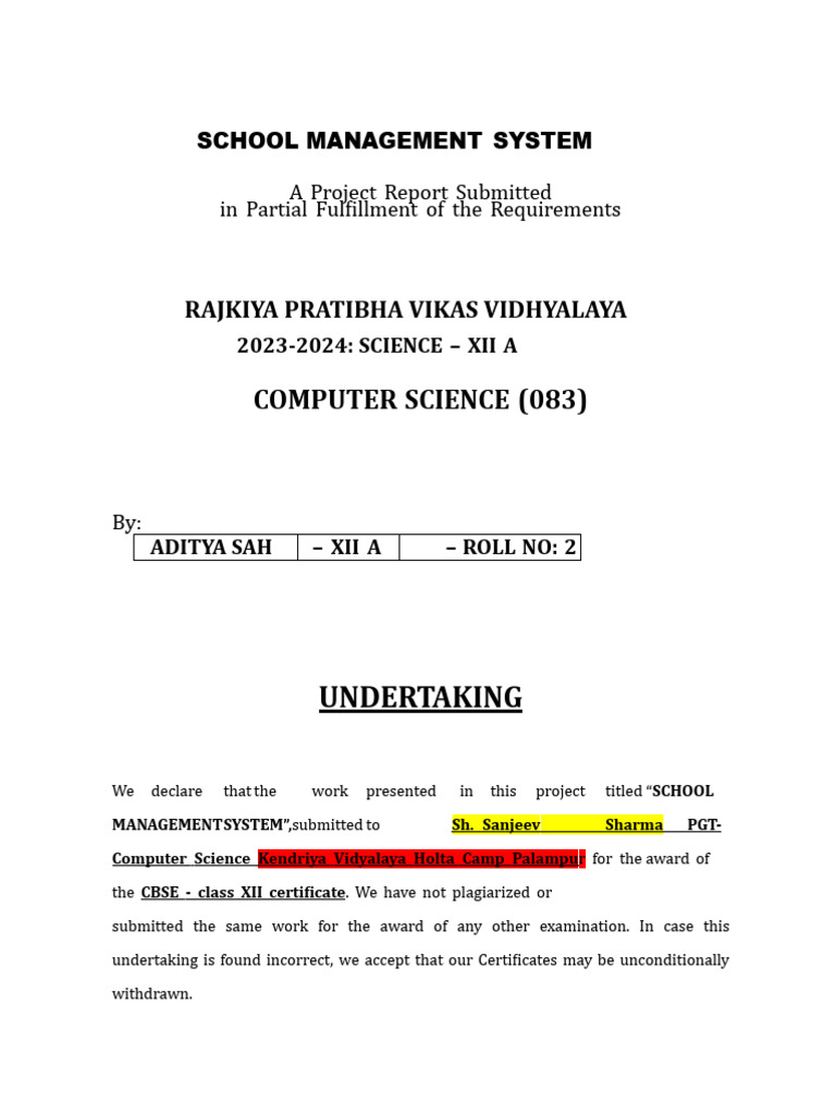 Hotel Management Report | PDF | Computing | Computing Platforms