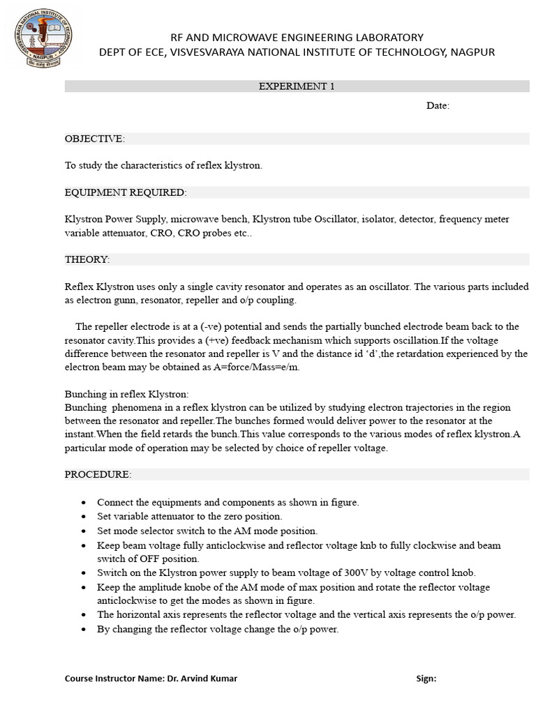 RF 1 | PDF | Electricity | Electronics