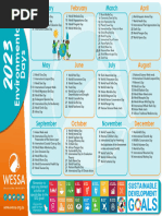 Environmental Days Calendar 2025 | PDF | Natural Environment ...