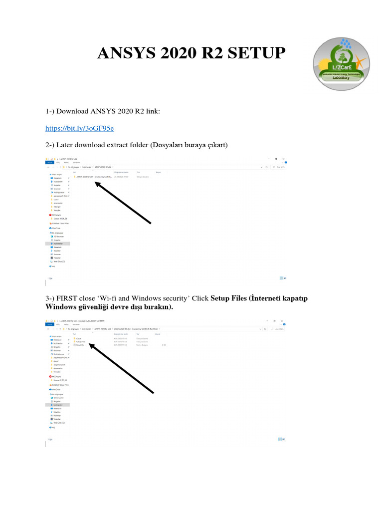 Ansys 2020 Setup (Kurulum) | PDF