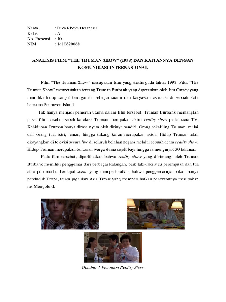 Tugas Analisis Film | PDF