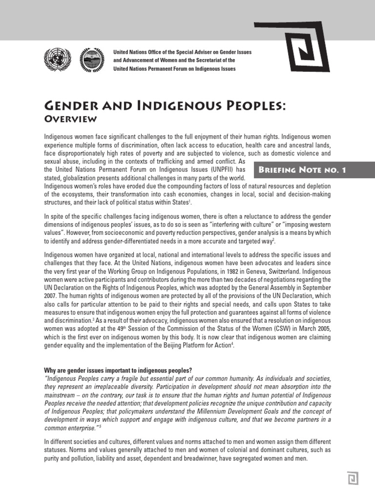 BriefingNote1_GREY | PDF | Woman | Discrimination