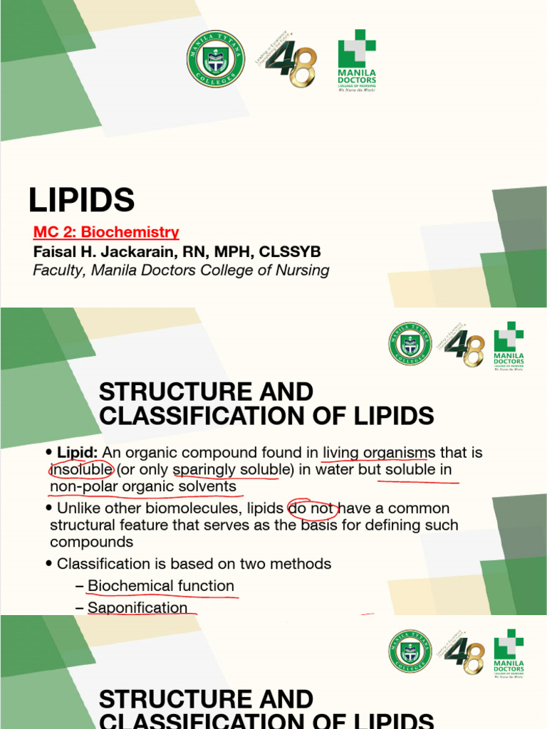 Lipids | PDF | Fatty Acid | Fat