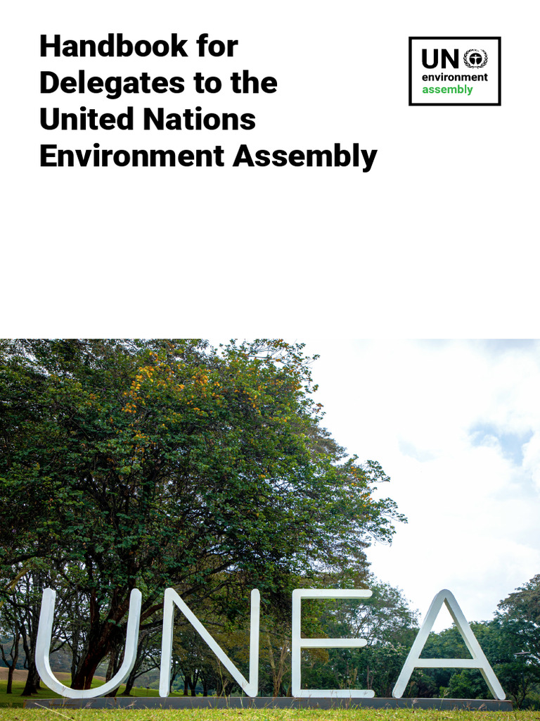 UNEA_Handbook | PDF | United Nations Environment Programme | Committee