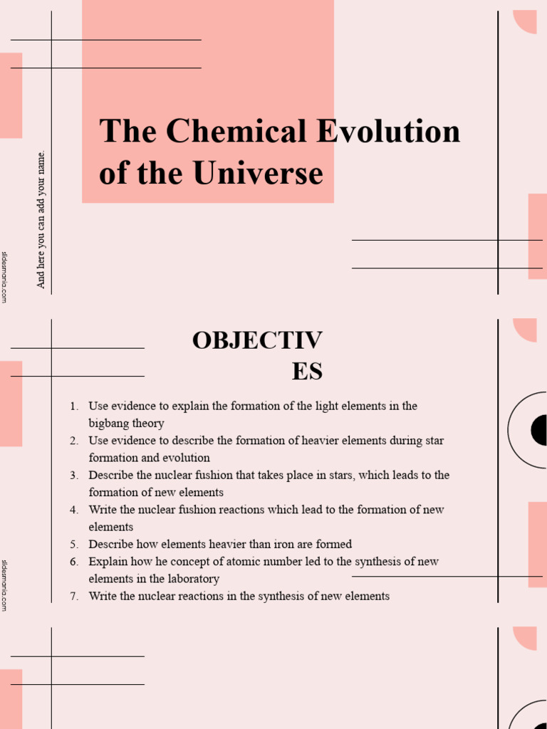 Formal Peach Portfolio SlidesMania | PDF | Chemical Elements | Chemistry